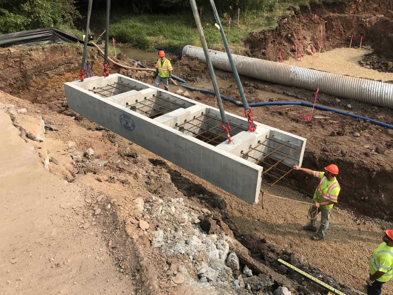 Calumet County Contech Bridge | Project Profile | Wieser Concrete