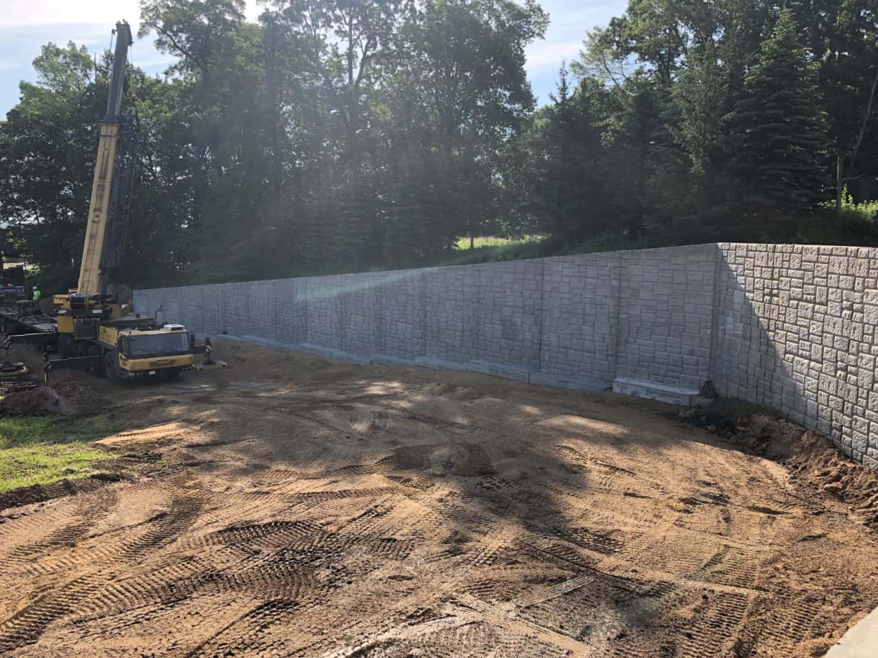 Cascade Mountain Ski Resort Retaining Walls | Profile | Wieser Concrete
