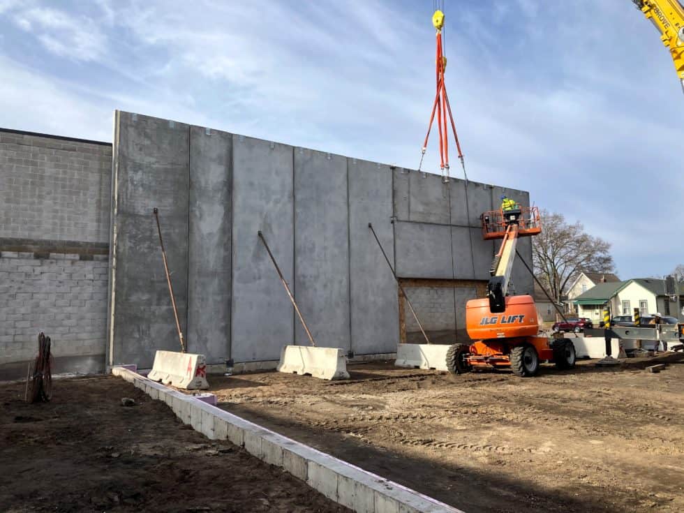 Badger Corrugating Precast Firewall Panels | Profile | Wieser Concrete