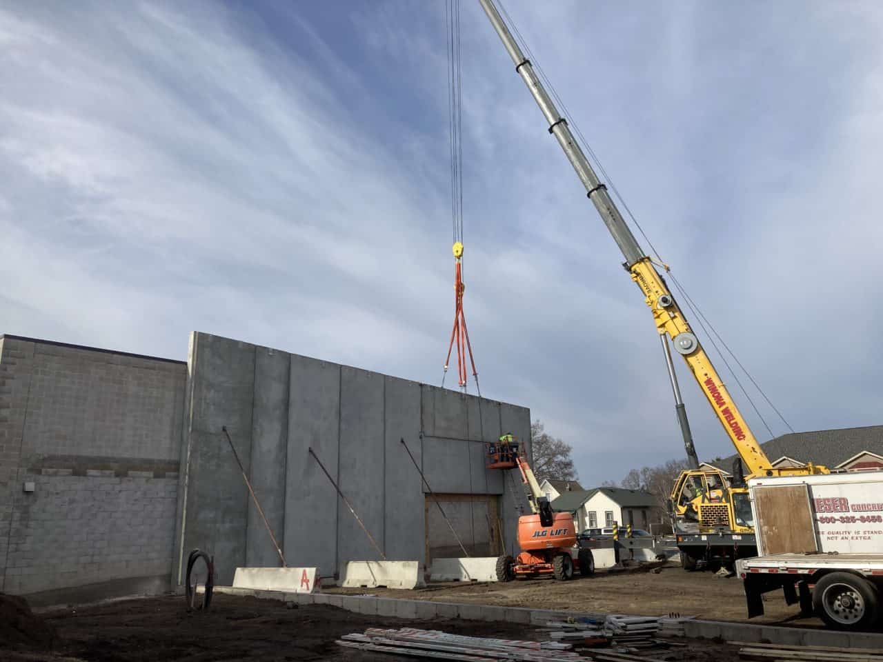 Badger Corrugating Precast Firewall Panels | Profile | Wieser Concrete